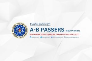 PRC Board Exam Results – List of Passers