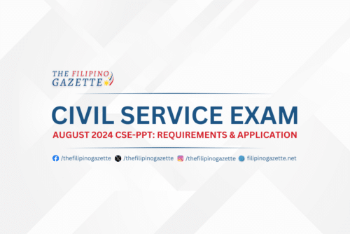AUGUST 2024 CIVIL SERVICE EXAM: Requirements & Application – The ...