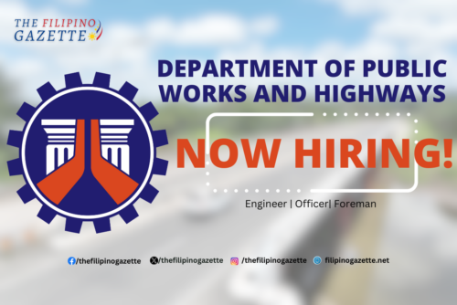 The Department of Public Works and Highways (DPWH) is Hiring! – The ...